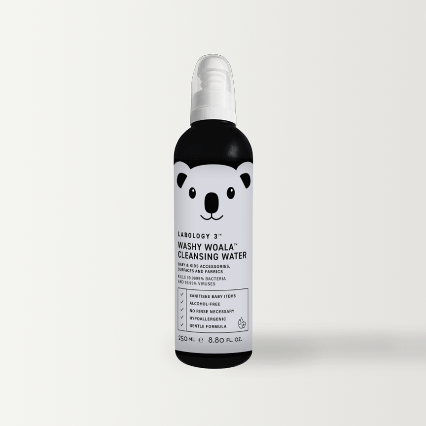 Washy Woala Cleansing Water | Natural Sanitiser for Baby Items
